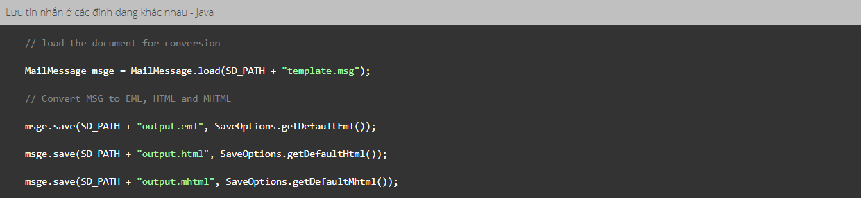 Aspose.Email for Android via Java - softvn.vn