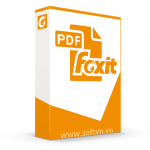Mua phần mềm Foxit PDF Editor chính hãng giá rẻ - softvn.vn